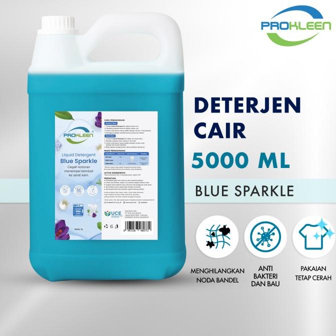 Jual Deterjen Cair Laundry PREMIUM Detergent PROKLEEN 5L BeratSesuai ...