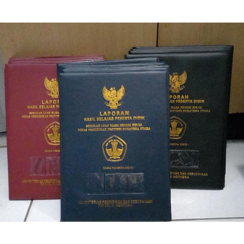 Jual SAMPUL RAPORT K13 ISI 20 LBR A4 SD/SMP/SMA-K | Shopee Indonesia