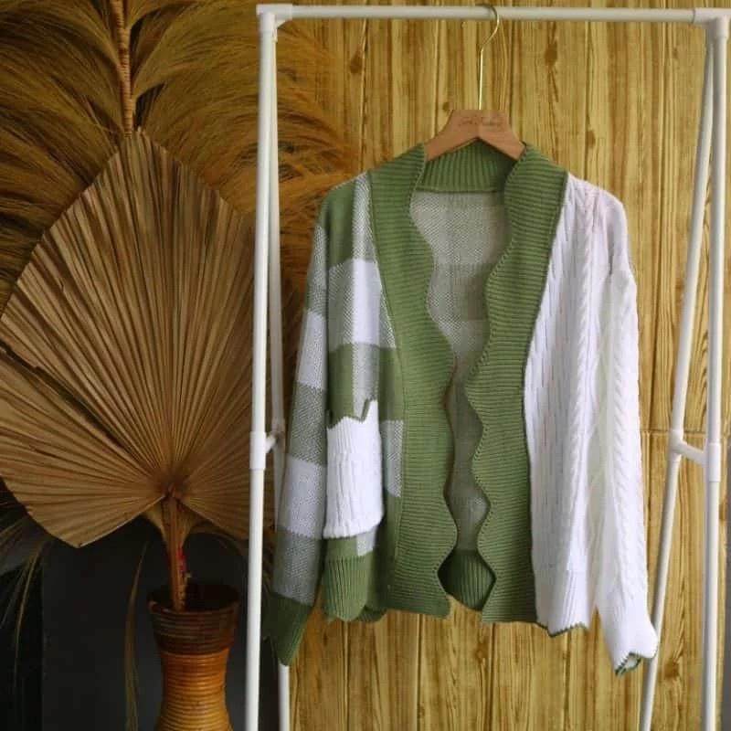 Jual Fluor.Inc - Cardigan Rajut Wanita Oversize Premium / Cardigan ...