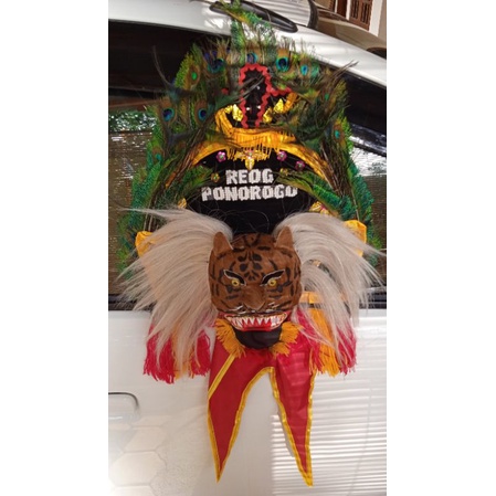 Jual REOG MINI 40 CM RAMBUT SINTETIS TOPENG KAYU REOG PONOROGO | Shopee ...