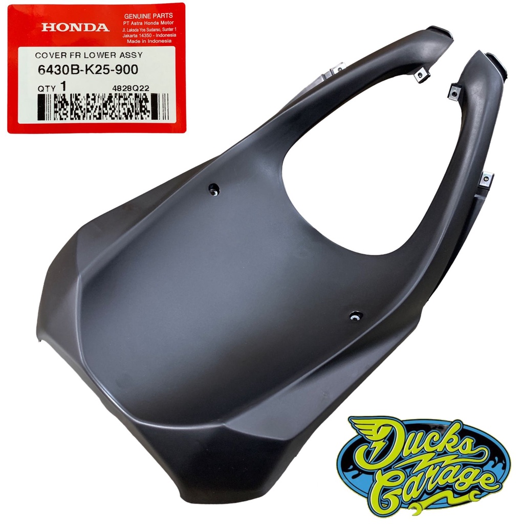 Jual 6430B-K25-900 Cover Lumpur Front Lower Paru Paru Angin Honda Beat ...