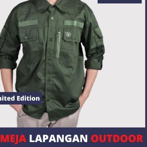 Jual Kemeja Lapangan PDL Tactical Lengan Panjang Baju Taktikal Pdh ...