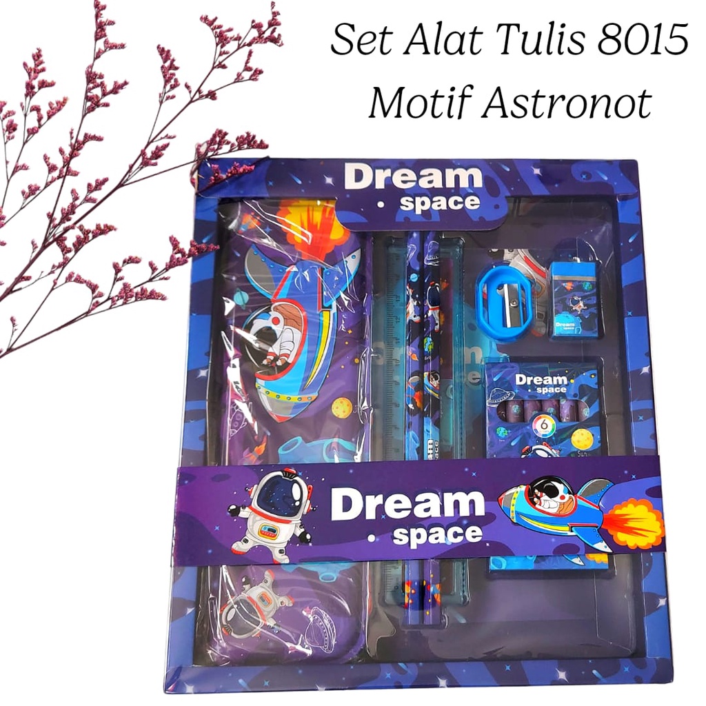 Jual 8.8 Brand 8015 Paket alat Tulis + kotakpensil / Souvenir Ulang Tahun ATK Set Anak karakter ...