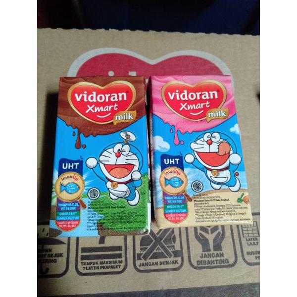 Jual susu UHT vidoran smart-up 110 g | Shopee Indonesia