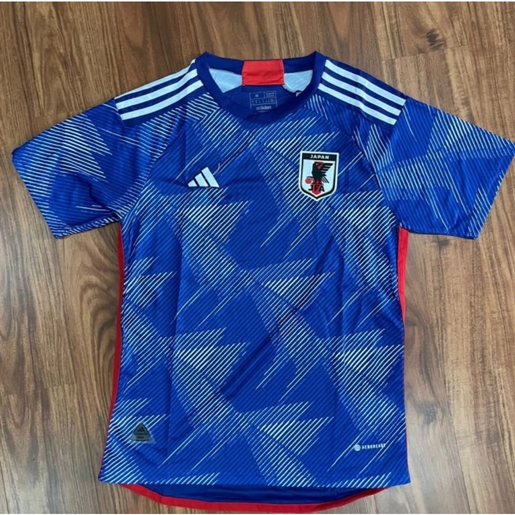 Jual Jersey Japan Jepang home Piala Dunia World Cup QATAR 2022 Kaos Bola Baju Jersi Jersei ...