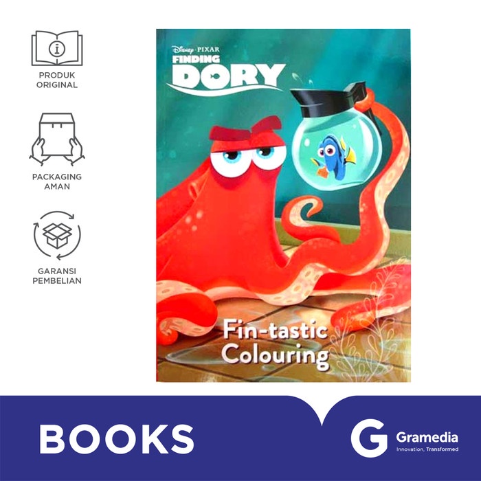 Jual Disney Pixar Finding Dory Fin-Tastic Colouring | Shopee Indonesia
