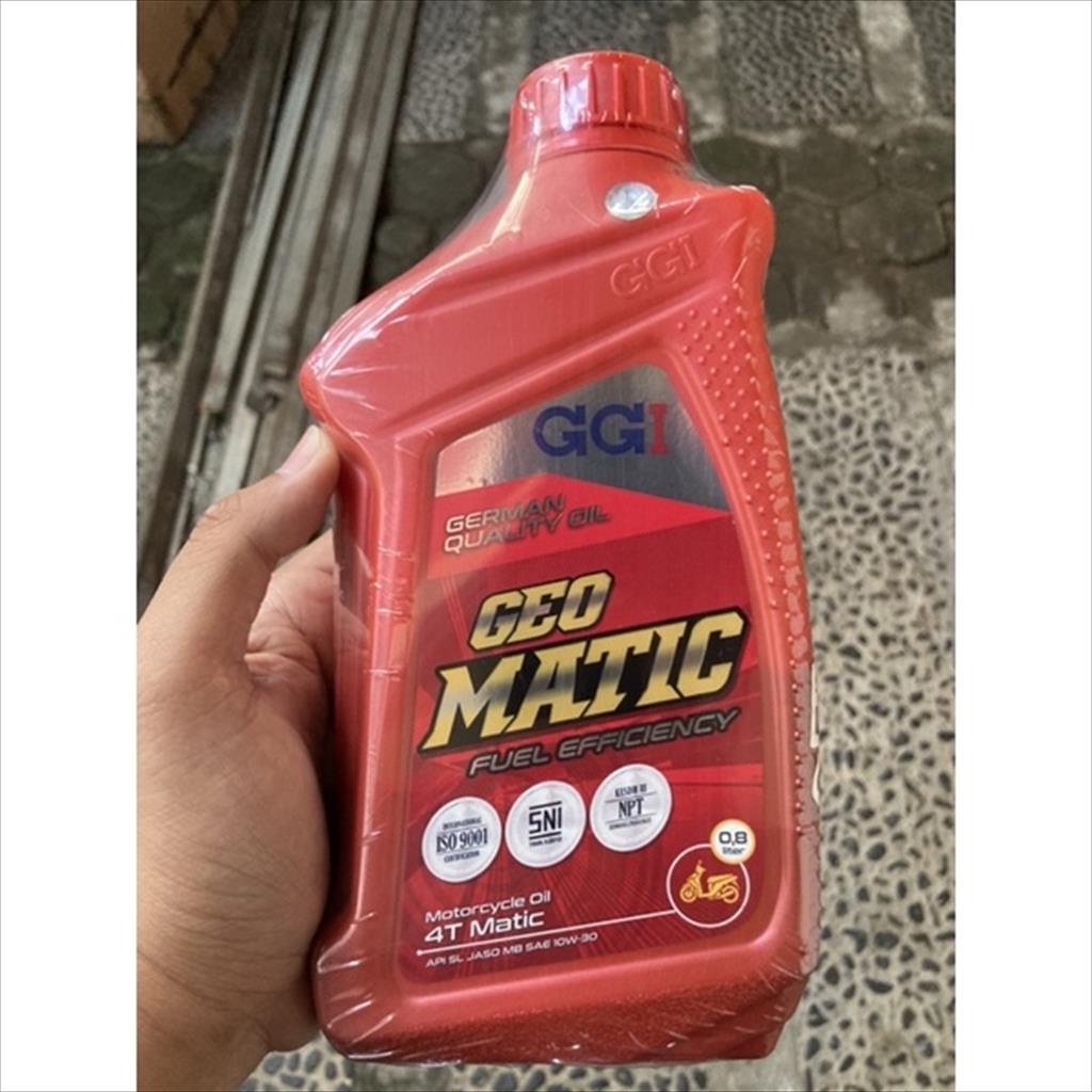 Jual OLI GGI Geo Matic 10W-30 oli motor matic oli motor metic oli motor ...