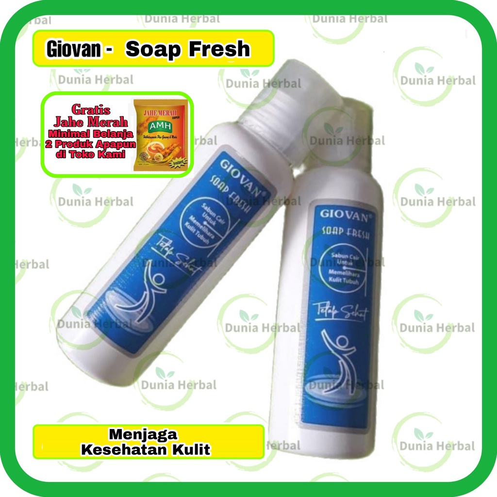 Jual Sabun Giovan Healthy - Sabun Cair Atasi Gatal & Biang Keringat ...