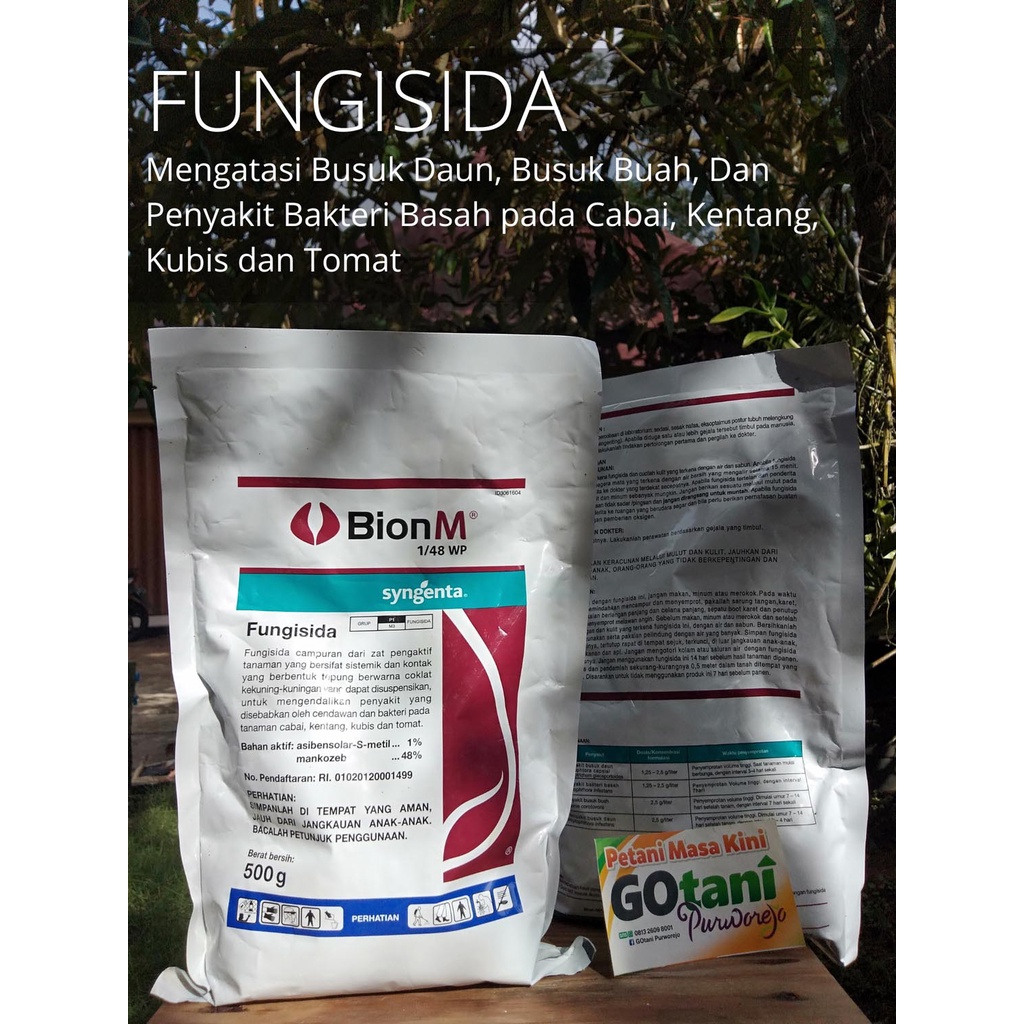 Jual BION-M SYGENTA FUNGISIDA BUSUK DAUN dan BUAH | Shopee Indonesia