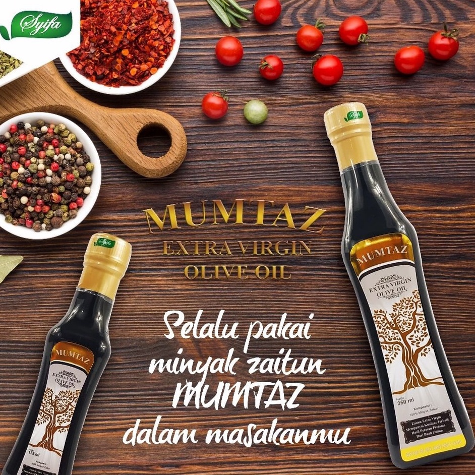 Jual Minyak Zaitun Mumtaz Ekstrak Virgin Oil isi 350ml | Shopee Indonesia