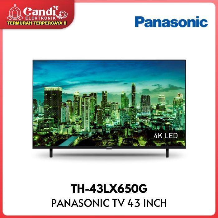 Jual PANASONIC 4K ULTRA HDR Smart android TV 43 Inch TH-43LX650G ...
