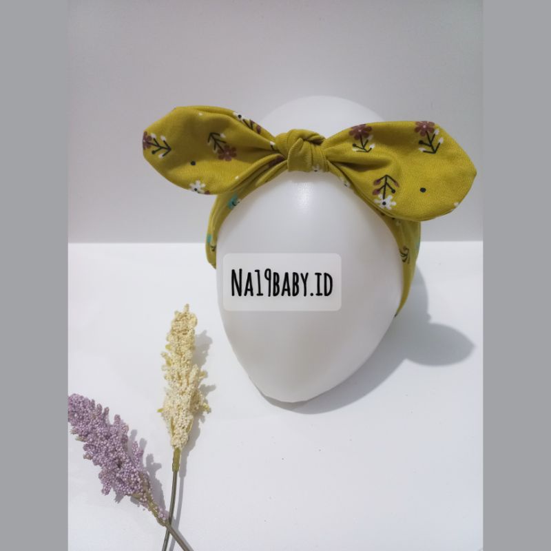 Jual Bandana Baby Bunga Lucu 0-2 tahun/ Bando Anak Perempuan | Shopee ...