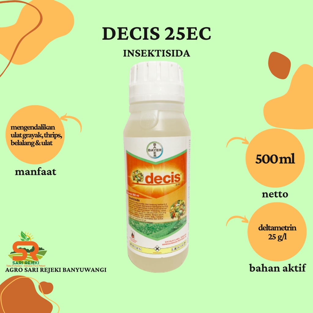 Jual DECIS 25EC 500ML INSEKTISIDA | Shopee Indonesia