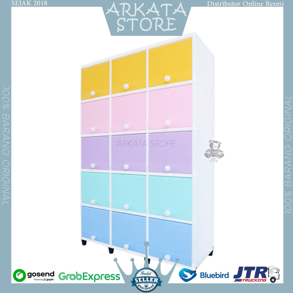 Jual TRIPLE CLUB FLIP 5S (15 PINTU) - Lemari plastik Triple Club Flip ...
