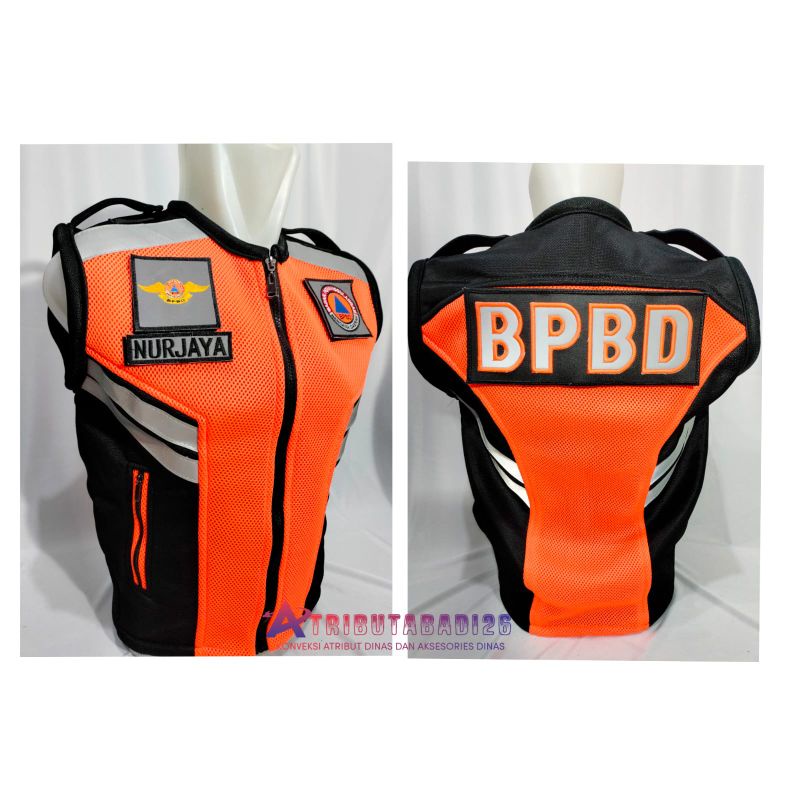 Jual rompi bpbd jala tebal/rompi bpbd terbaru/rompi lapangan | Shopee ...