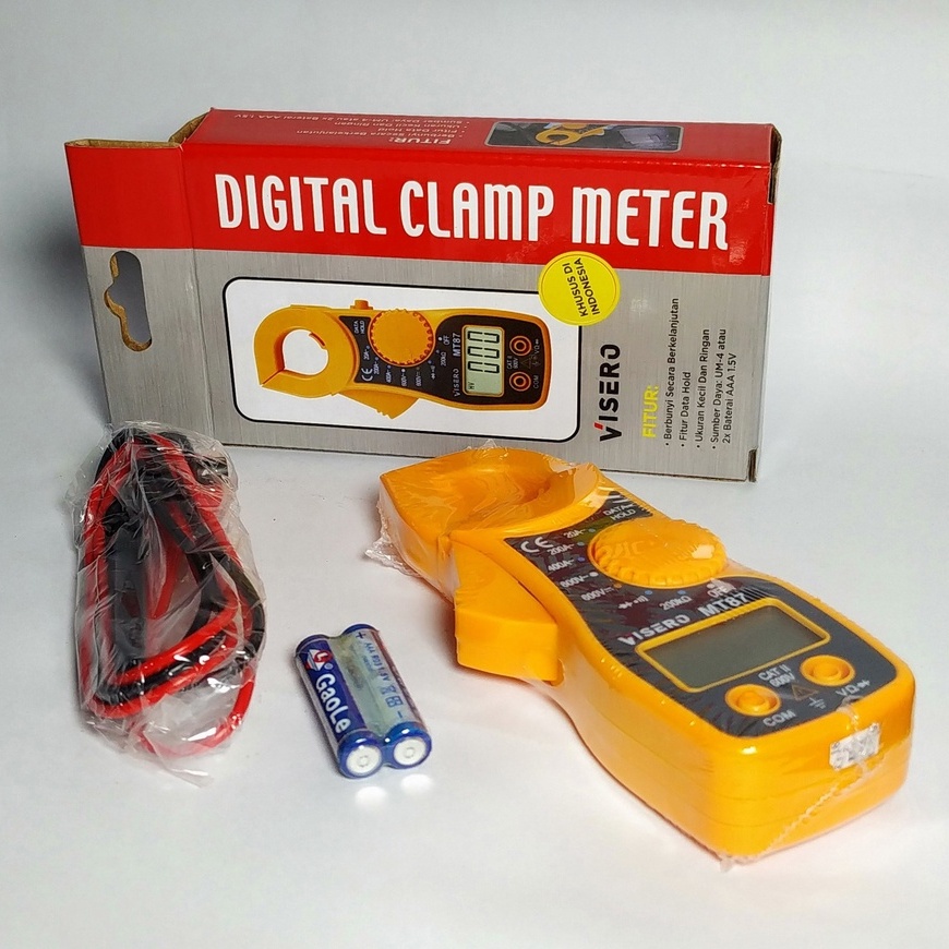 Jual Digital Clamp Meter MT87 Tang Ampere Multimeter MT-87 Kabel Tester ...