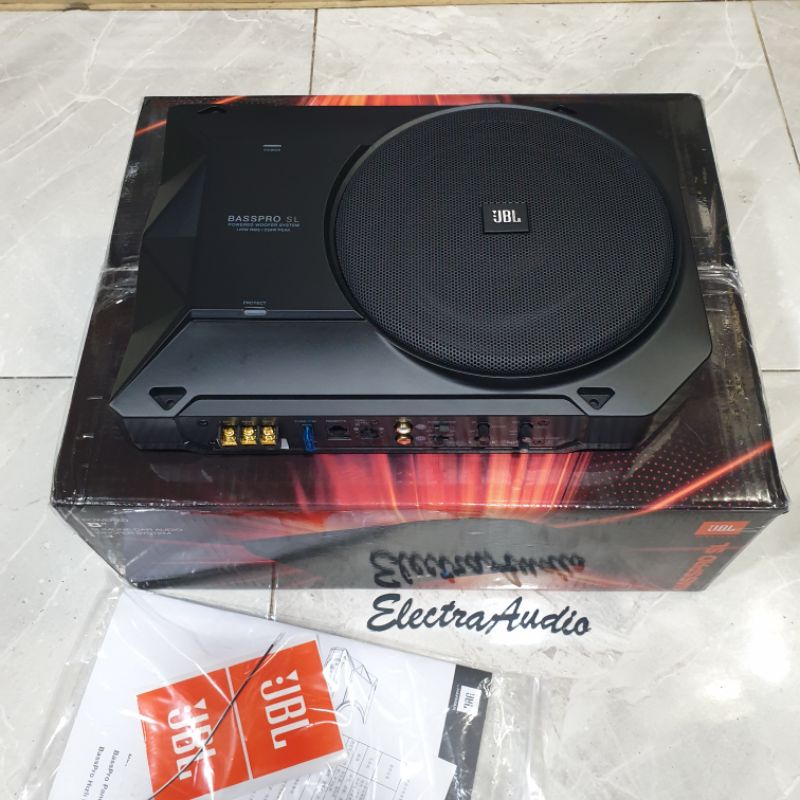 Jual JBL bass pro SL subwoofer aktif bawah jok 8 inch sub kolong JBL ...