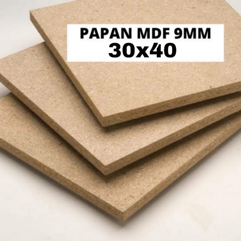 Jual Papan MDF Ukuran 30x40 9mm | Papan Kayu Untuk Pajangan Dinding ...