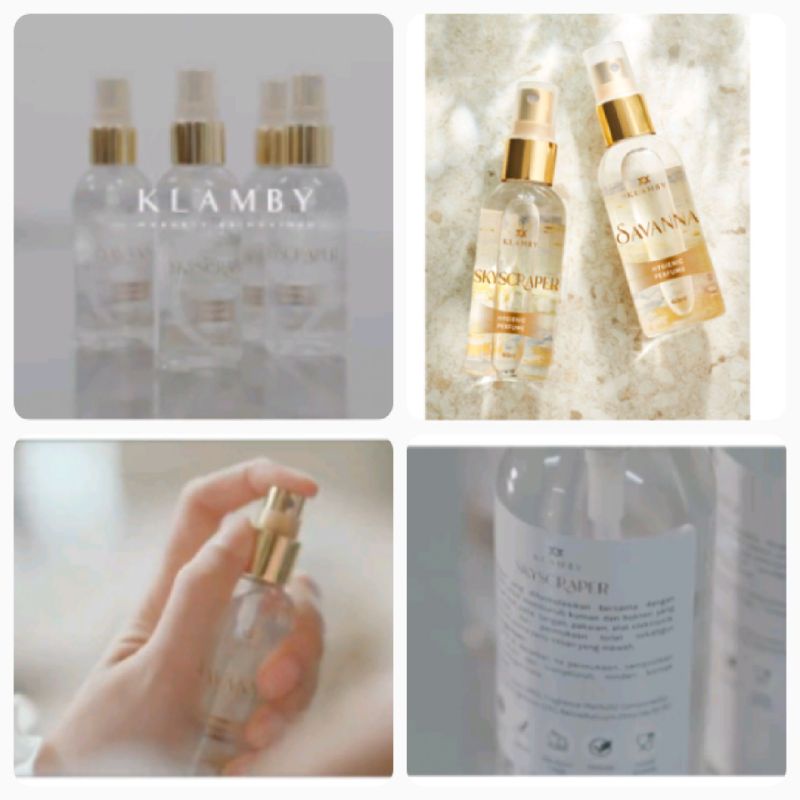 Jual Hygienic Perfume hand sanitizer Wearing Klamby | Shopee Indonesia