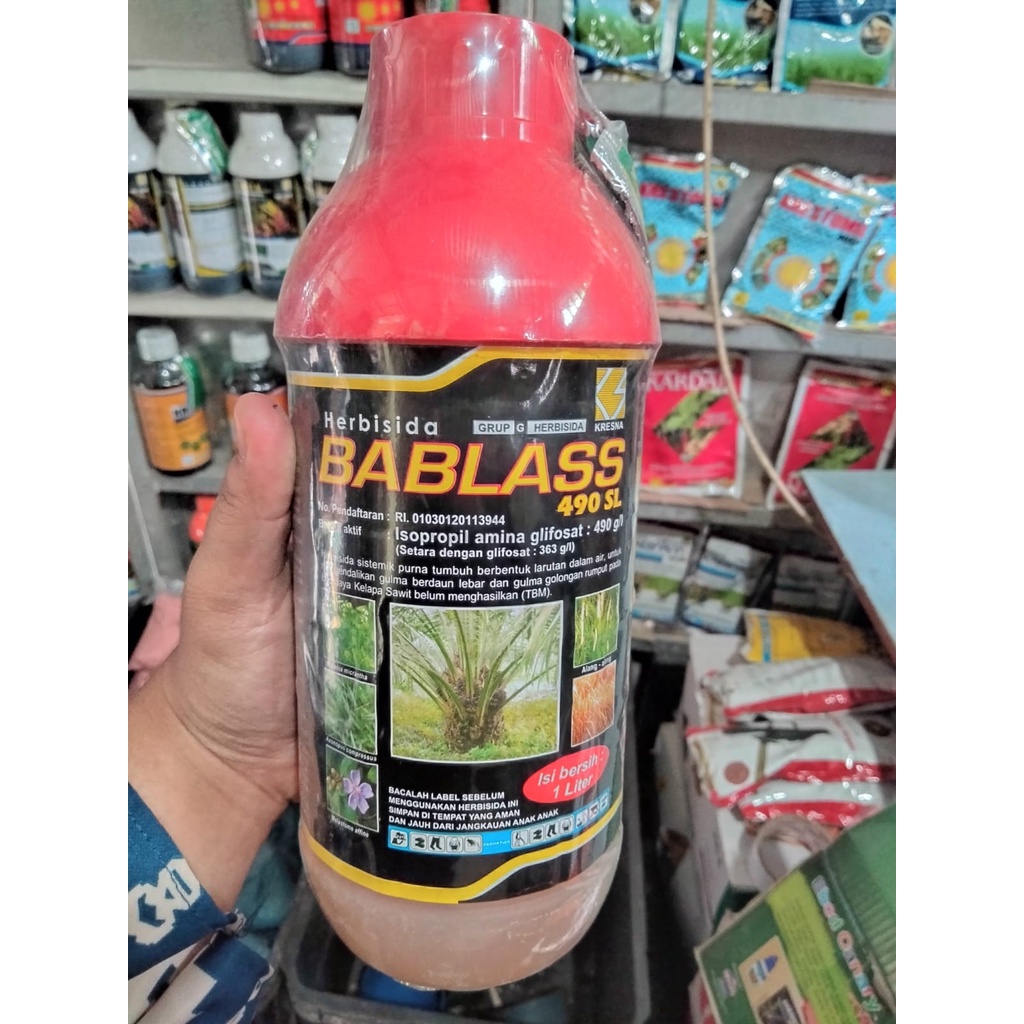 Jual Herbisida sistemik BABLAS 490ltr 1ltr SARI KRESNA KIMIA | Shopee ...