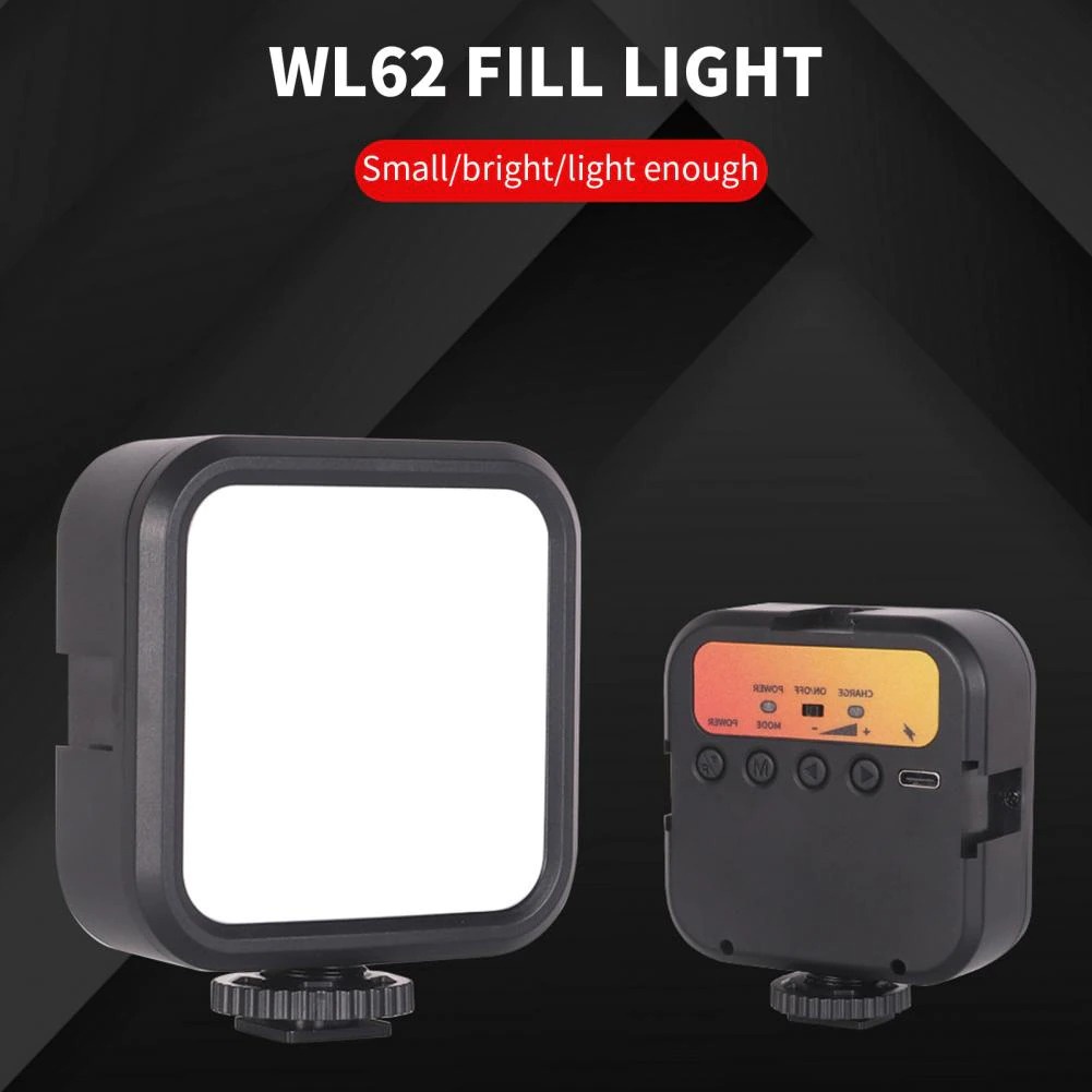 Jual POM LED Video Light Portable V2 Lampu Cahaya Terang Sinar Foto ...