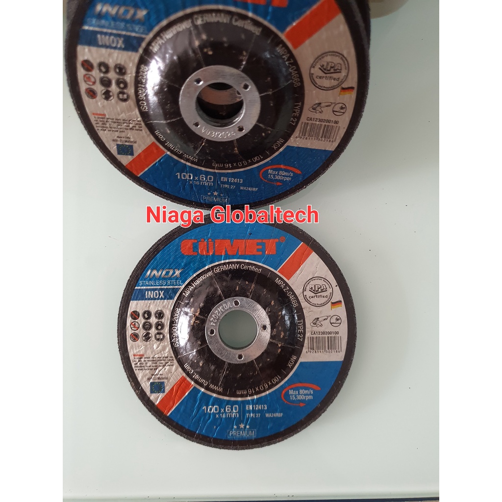 Jual CUMET BATU GERINDA INOX BATU SELEP BATU POLES GRINDING WHEEL ...