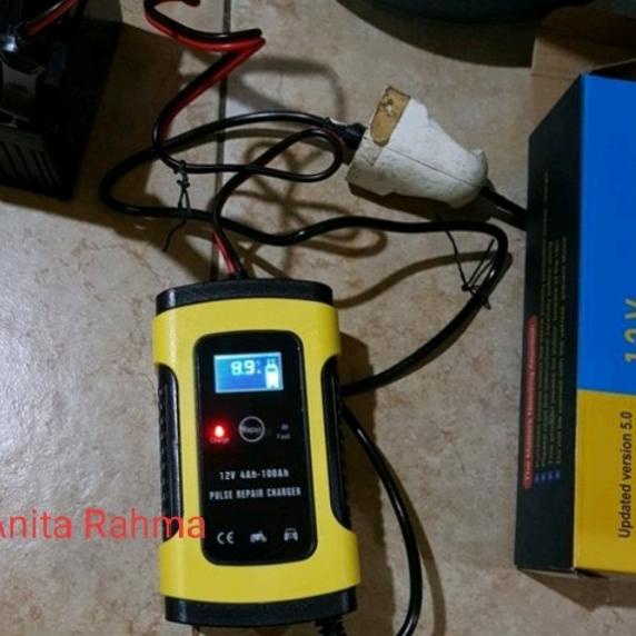 Jual cas setrum aki charger aki mobil motor 6a 12v Venus otomatis ...