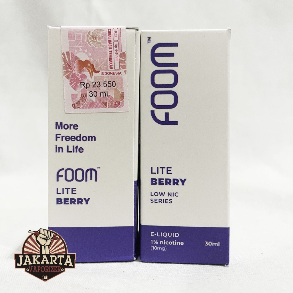 Jual [SALT] FOOM LITE BERRY SALTNIC 30ML 10MG BY FOOM LAB | Shopee ...