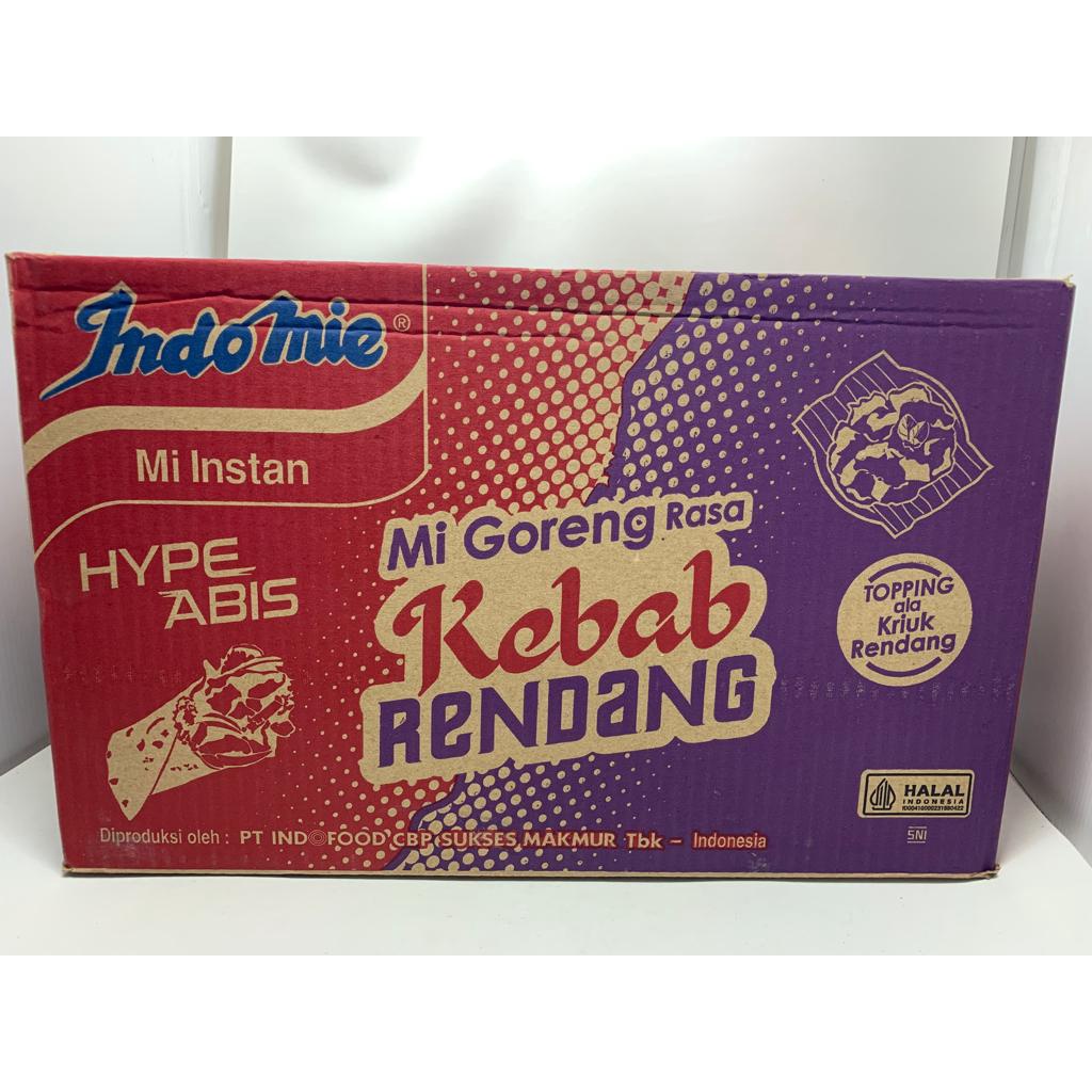 Jual MIE INSTANT INDOMIE GORENG KEBAB RENDANG DUS (ISI 40) | Shopee ...