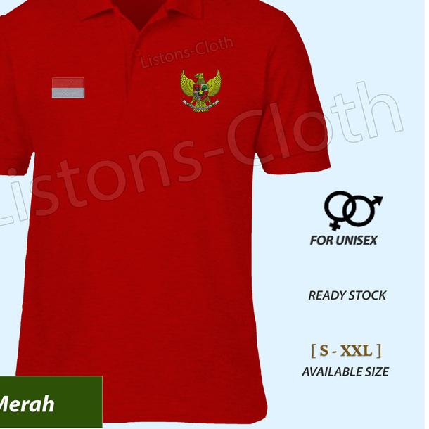 Jual Kaos polo timnas garuda baju bola indonesia | Shopee Indonesia