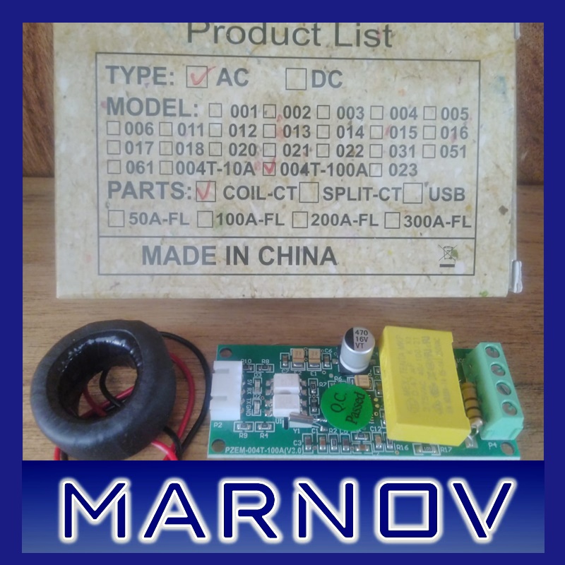 Jual PZEM-004T Modul Multimeter Arduino Serial Communication 100A ...