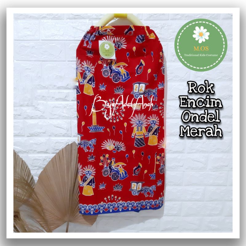 Jual Rok Betawi Anak | Rok kebaya encim | Rok betawi ondel ondel ...