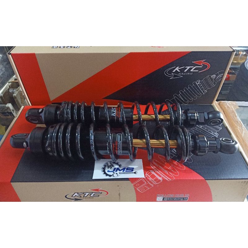 Jual Shock KTC Racing Razor Pro RX-King/Supra/Smash UK.340mm Black as ...