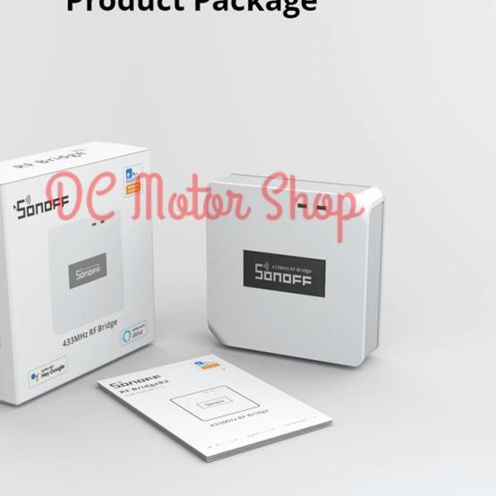 Jual Sonoff RF Bridge 433Mhz Wifi Remote 433 Mhz Smart Home | Shopee ...