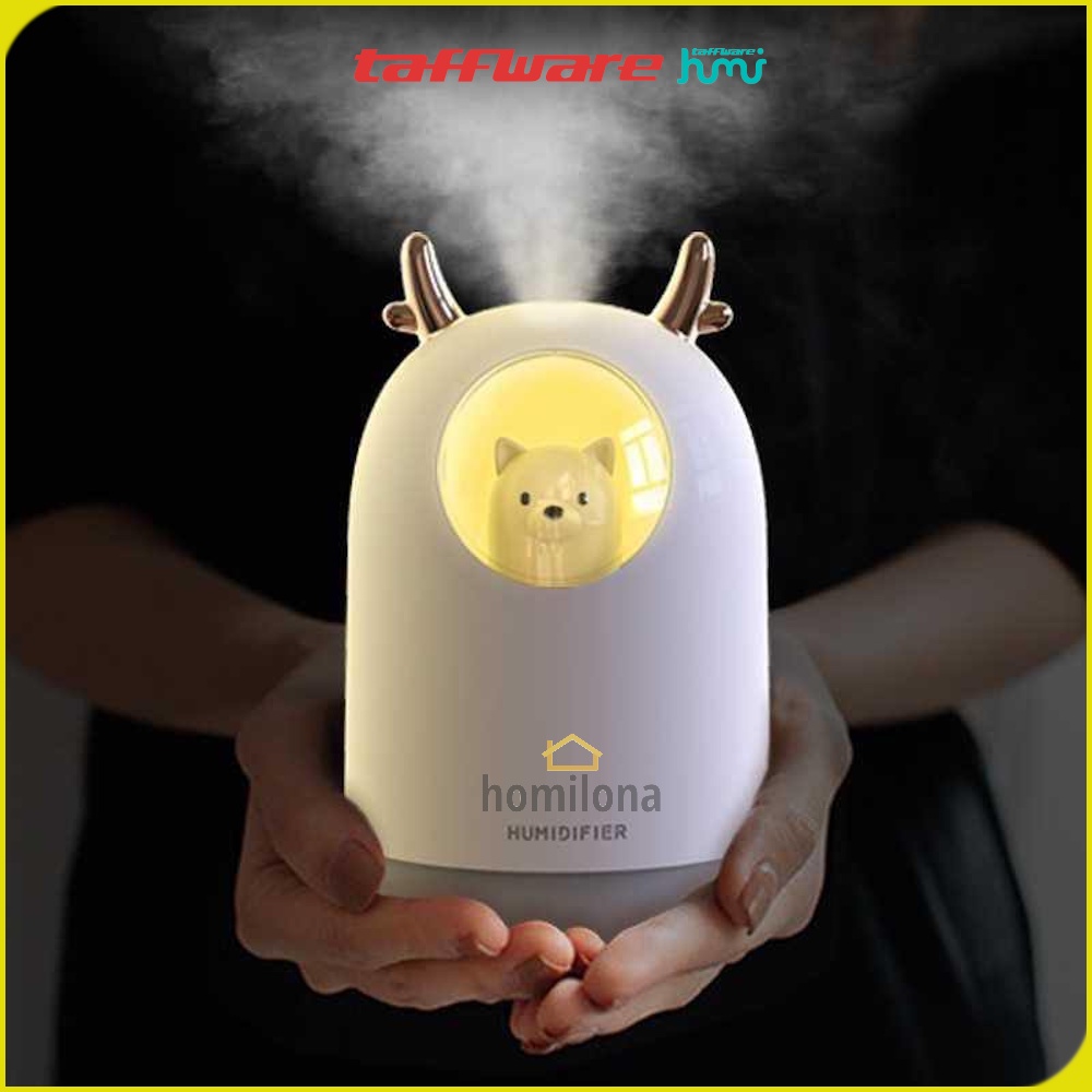 Jual Air Humidifier Ultrasonic Aromatherapy Oil Diffuser RGB Pet Design ...