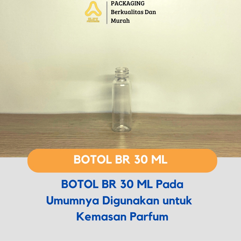 Jual Botol BR 30 ml | Botol Plastik 30 ml PET | Botol 30 ml - Botol ...