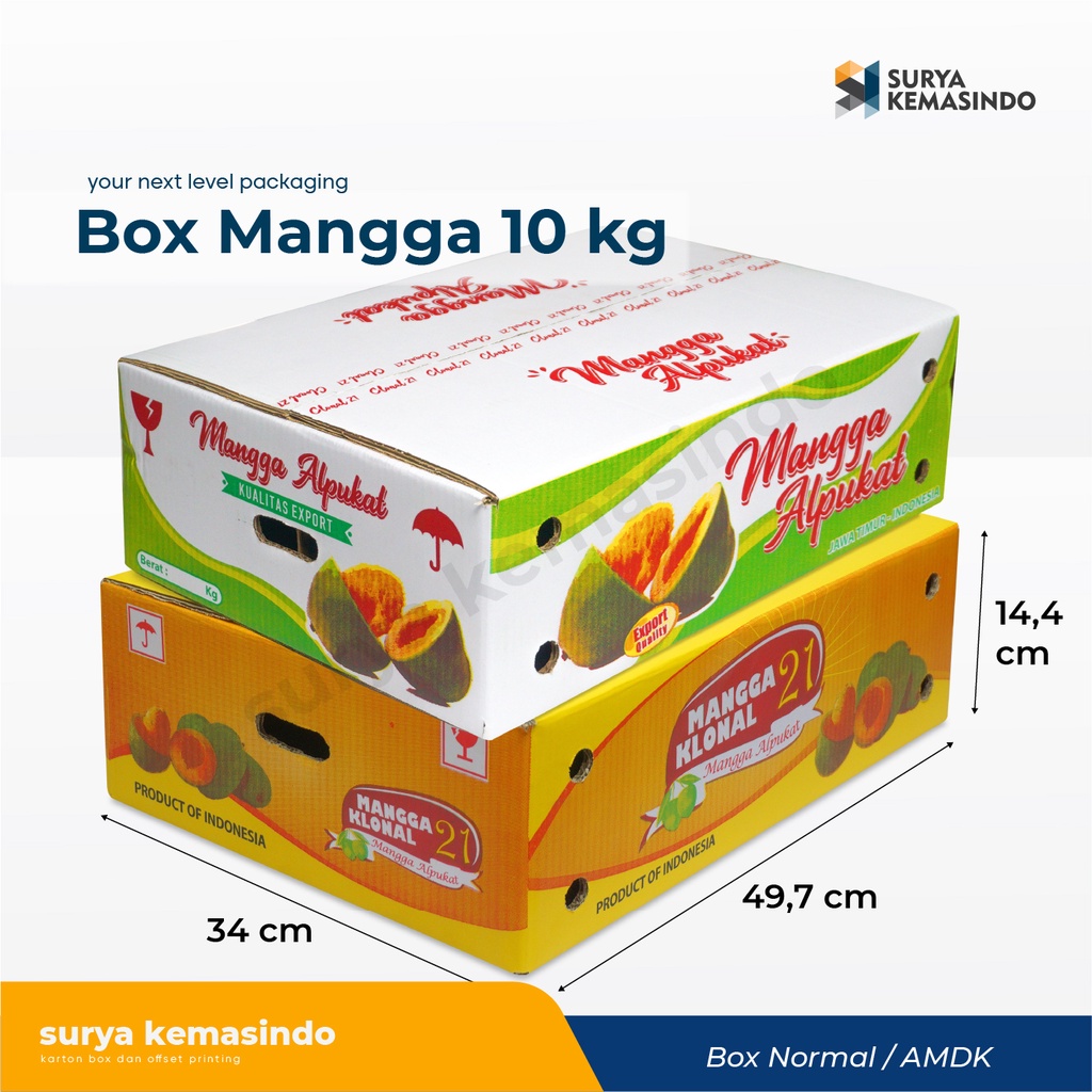 Jual BOX MANGGA ISI 24 BUAH (10 kg) Set Sekat/KARDUS/KLONAL/KLONAL21 ...