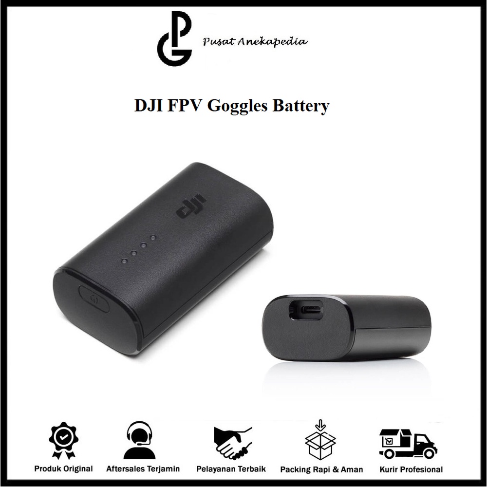 Jual DJI FPV Goggles Battery - Batrai Dji FPV Original | Shopee Indonesia