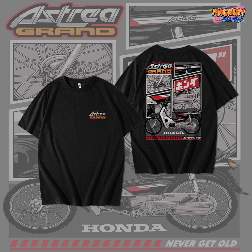 Jual TSHIRT KAOS HONDA GRAND ASTREA PREMIUM QUALITY | Shopee Indonesia
