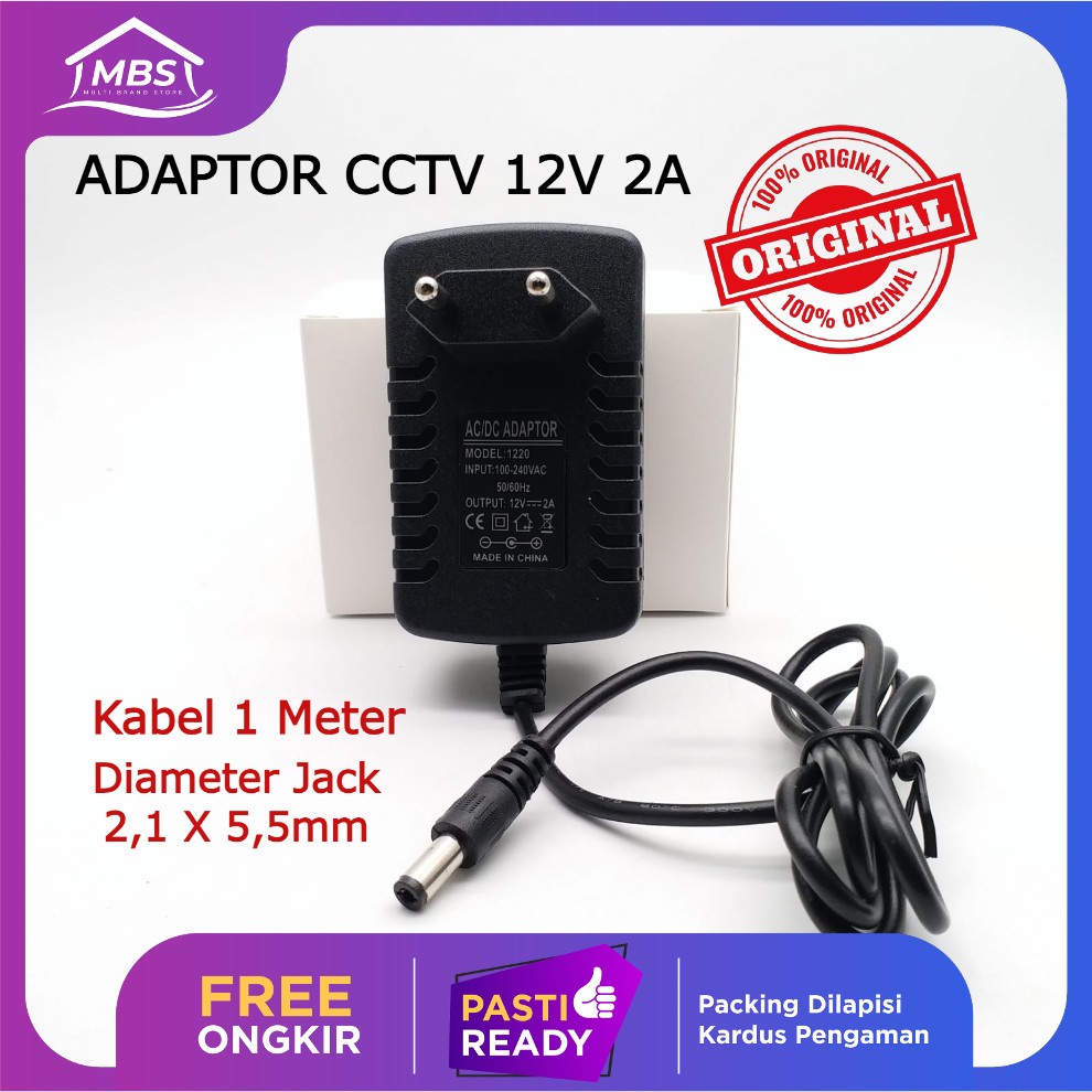 Jual Adaptor Router Adaptor CCTV Adaptor alat elektronik Adapter 12V 2A ...