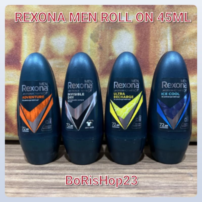 Jual REXONA MEN DEODORANT ROLL ON 50ml | Shopee Indonesia