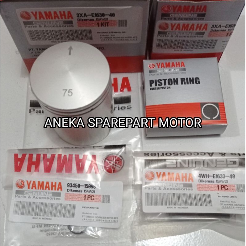 Jual PISTON KIT F1ZR FIZR FORCE 1ZR STANDAR OS 25,OS 50,OS 75,OS 100 ...