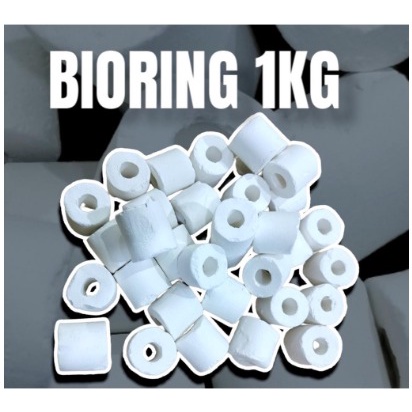 Jual BIO RING 1 KG / BIORING 1KG MEDIA FILTER PENJERNIH AKUARIUM DAN ...