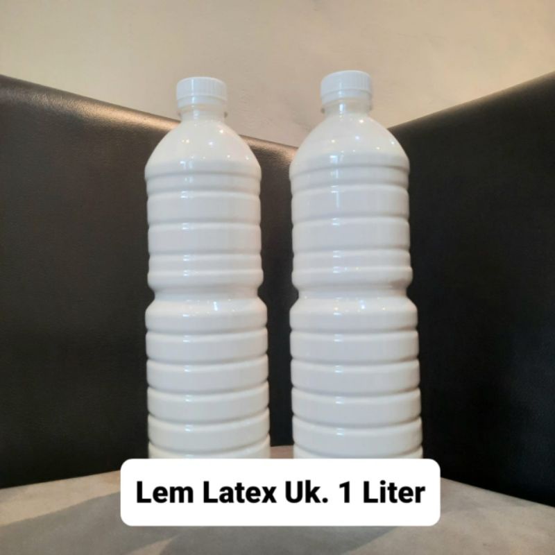 Jual Lem Latex Super Pekat 60% Ukuran 1Ltr | Shopee Indonesia