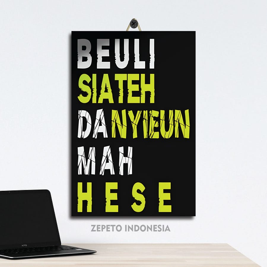 Jual POSTER RUANG QUOTE SUNDA 20X30 HDFUM/4LUGN/ POSTER QUOTE SUNDA ...