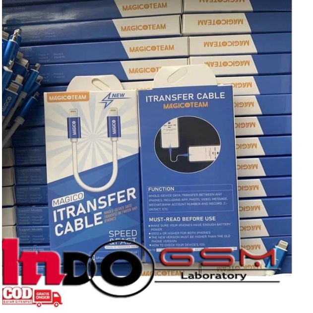 Jual KABEL RESTORE DATA IPHONE MAGICO iTRANSFER CABLE MAGICO DCSD DIAG ...