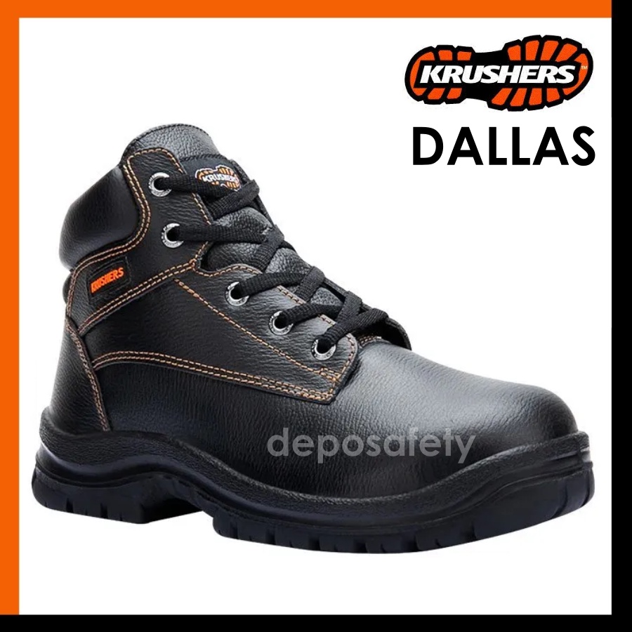 Jual Sepatu Safety KRUSHERS DALLAS Original 100% - Safety Shoes ...