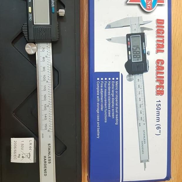 Jual Jangka Sorong Digital Caliper lcd screen Stainless Sigmat Sketmat | Shopee Indonesia