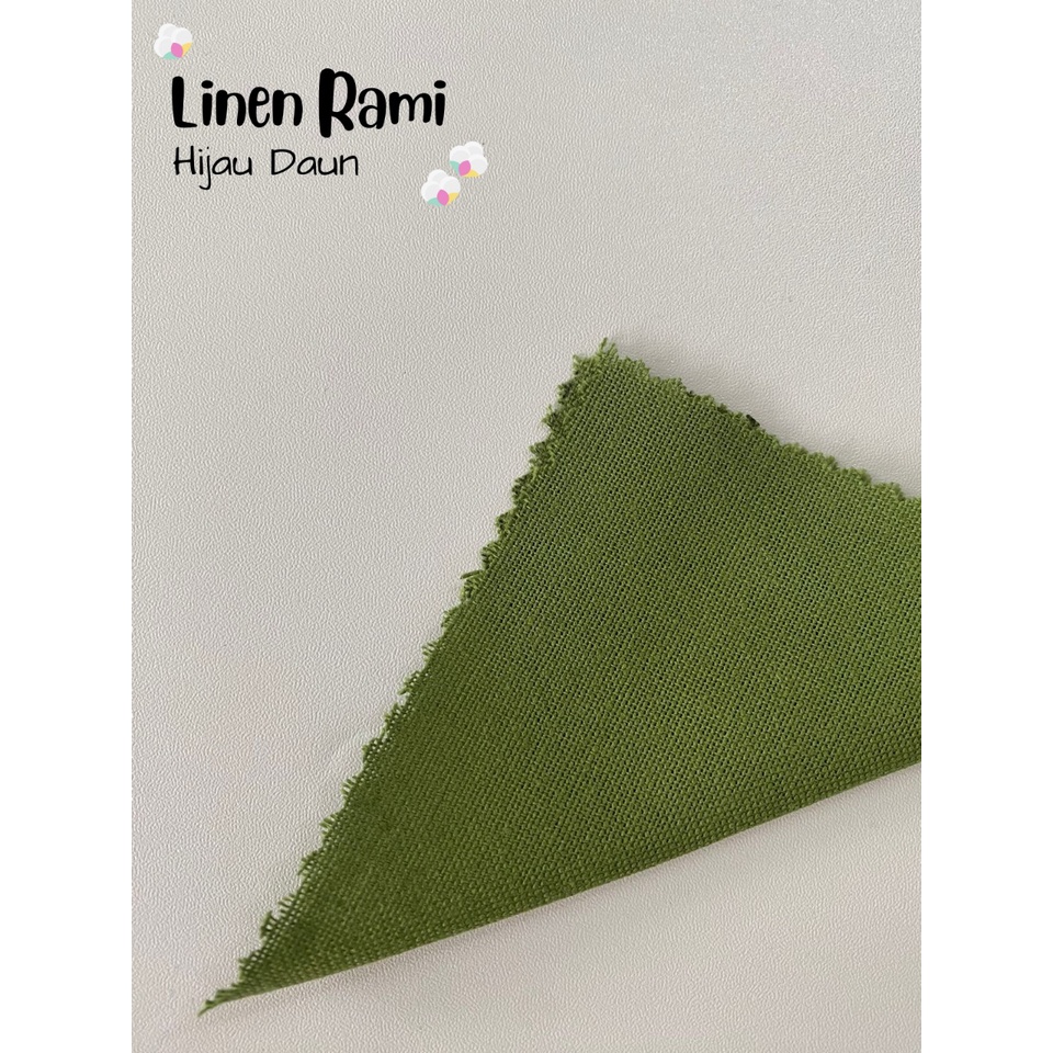 Jual 1 Meter Kain Linen Rami Bahan Katun Linen | Shopee Indonesia