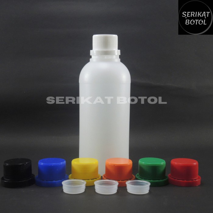 Jual BOTOL AGRO 500ML HDPE MINYAK KIMIA PUTIH NATURAL BENING LABOR 500 ML | Shopee Indonesia